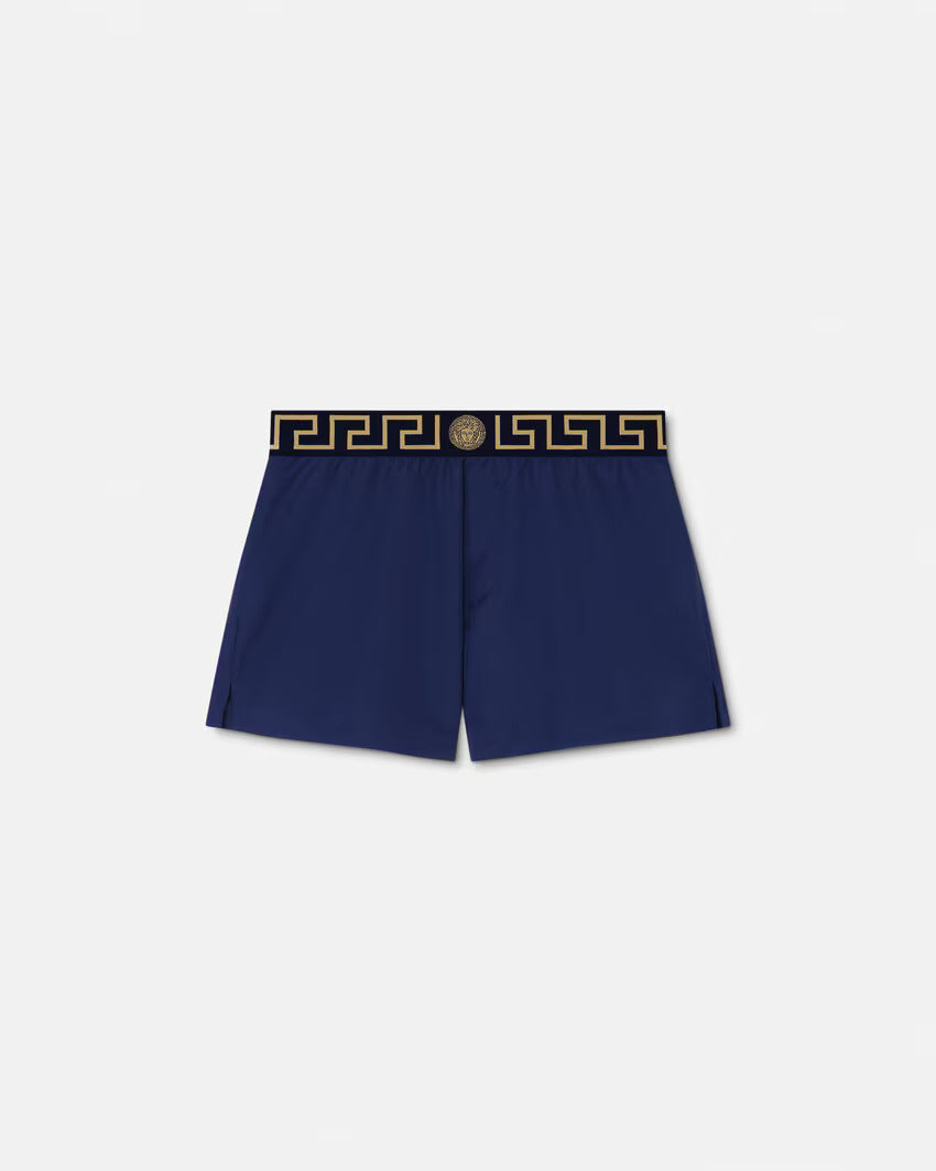 Greca Border Swim Boxers Navy – Veri Boutique